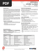 Spray-Applied Fireproofing: Isolatek Type II Cafco Blaze-Shield II ...