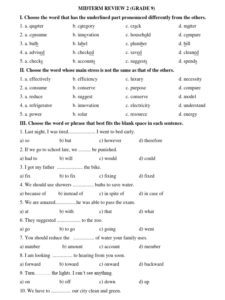 Midterm Review 2 Grade 9 8922e | PDF | Leonardo Da Vinci