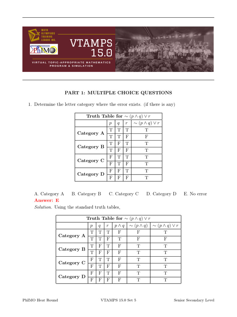 Ss - Vtamps 2024 5 | PDF | Square Root | Mathematical Concepts