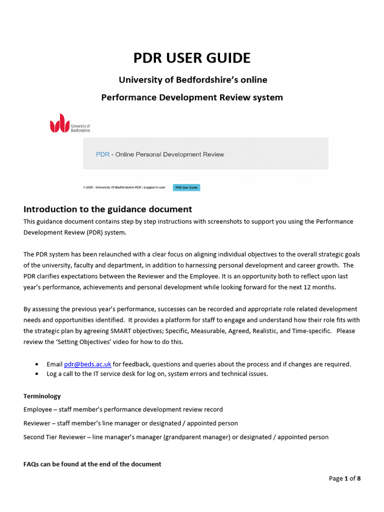 Online PDR System User Guide | PDF | Login | Computing