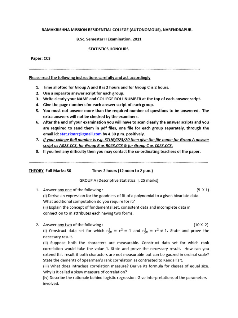 CC03 1 | PDF | Probability And Statistics | Scientific Method