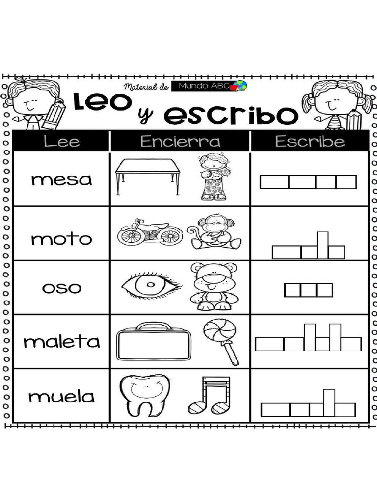 Leo y Escribo | PDF