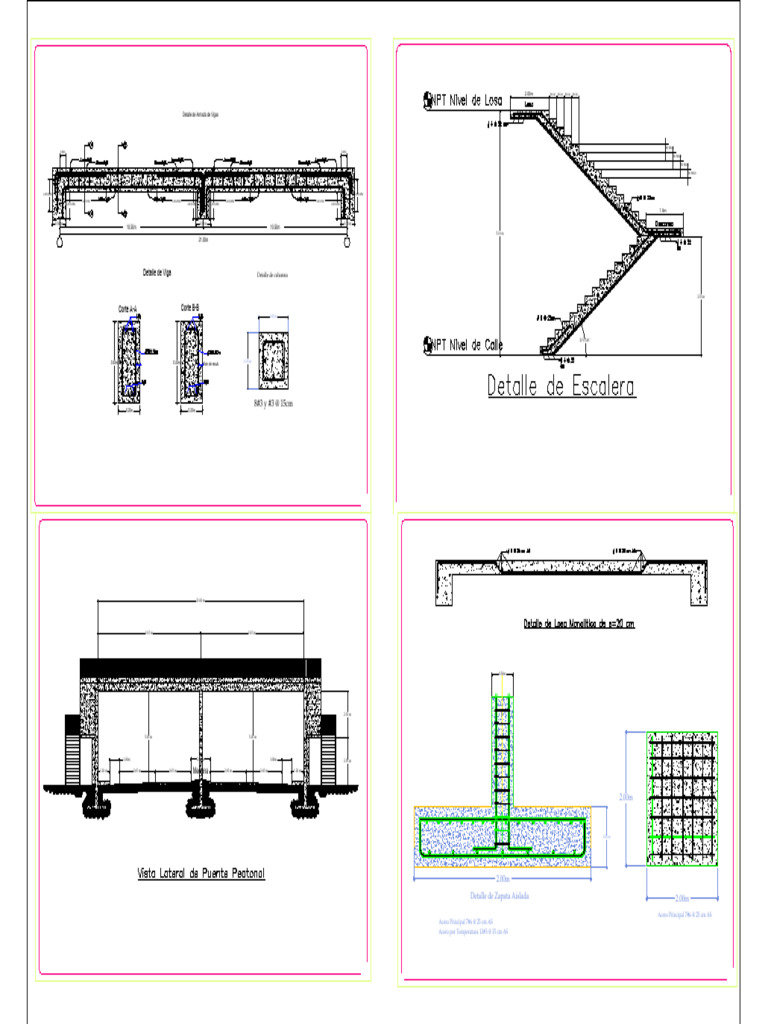 Puente Peatonal | PDF