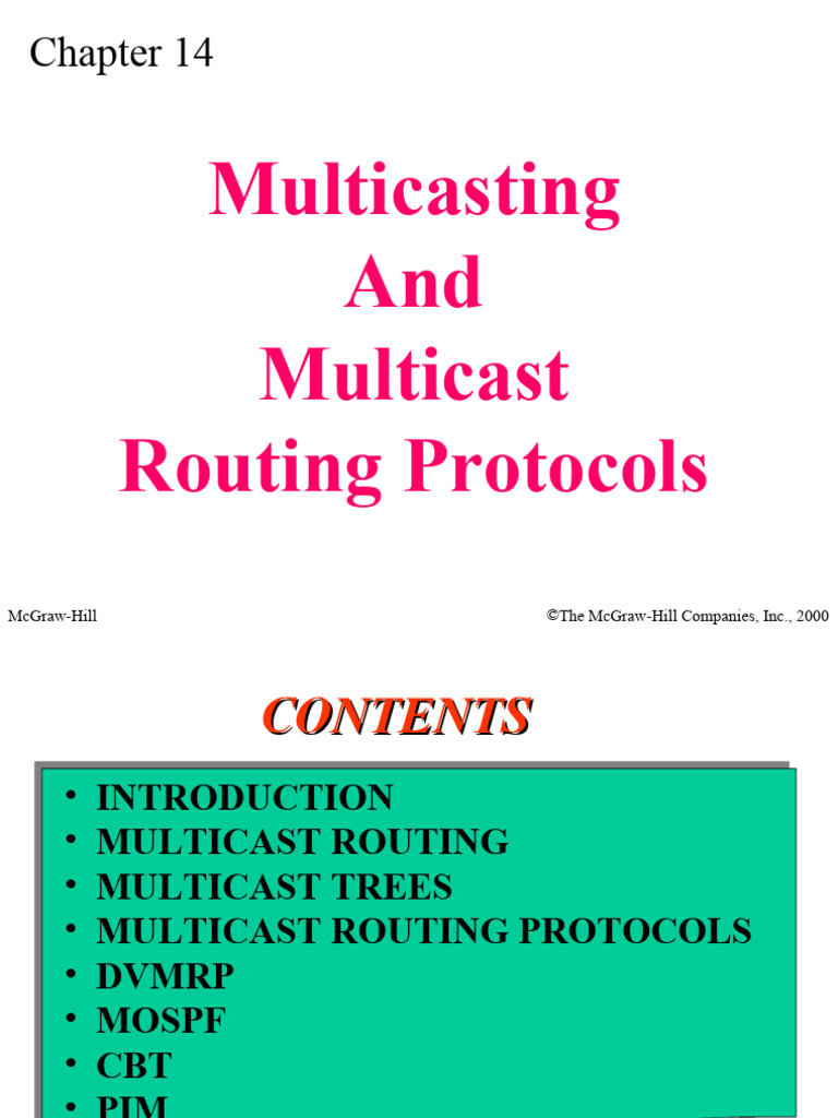 Tailieunhanh ch14 7125 | PDF | Internet Protocols | Network Layer Protocols