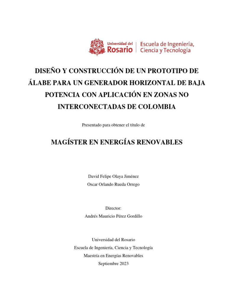 Diseno-y-construccion-de-un-prototipo-de-alabe-Rueda - DOlaya | PDF ...