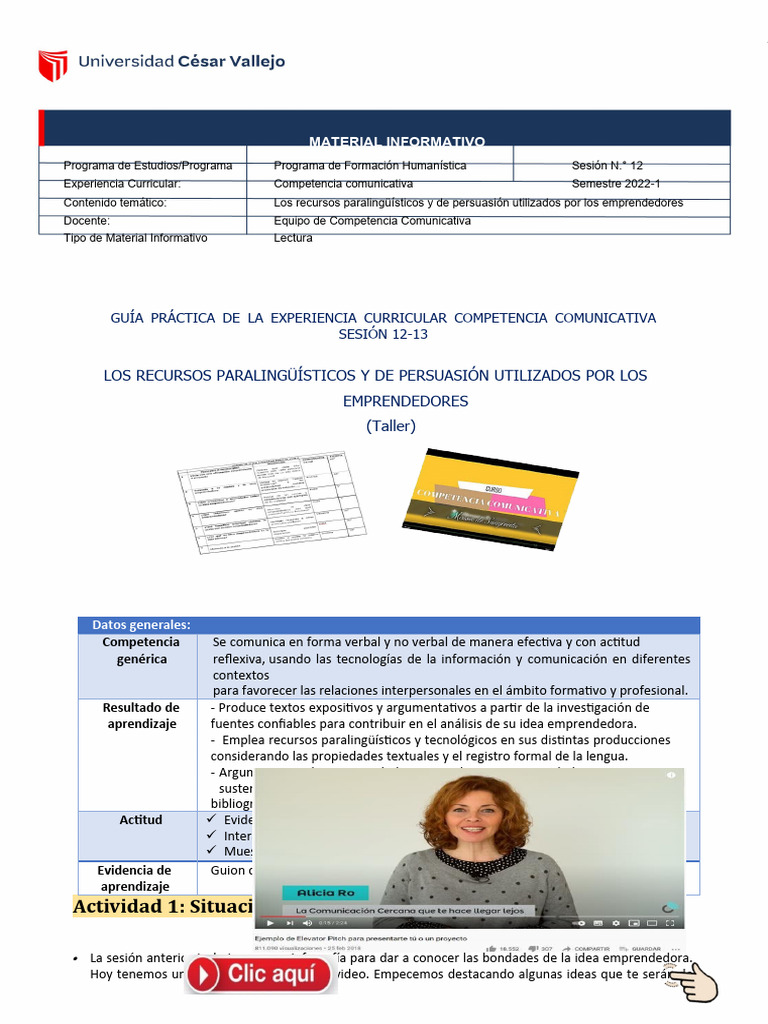 s12 - Material Informativo - Guía de Práctica S12-2022-I | PDF | Iniciativa empresarial ...