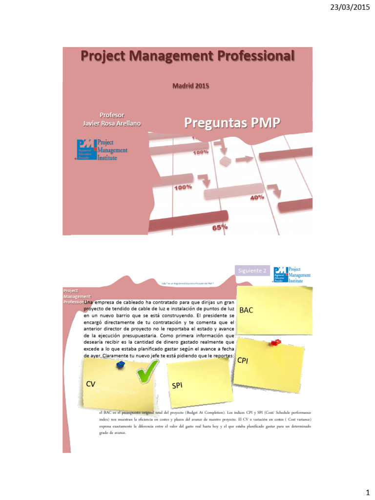 10 - Preparación Examen PMP - v0 - AE IV - Ejecución y Seguimiento ...