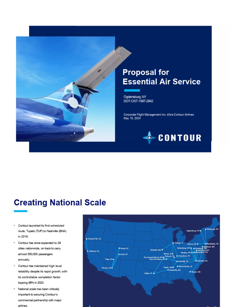 Contour Air | PDF | Airlines | Aviation