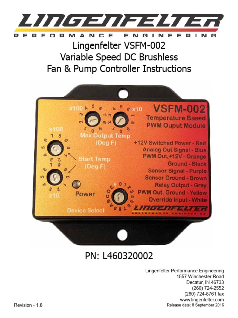 FAN Controller | Download Free PDF | Electromagnetic Interference ...