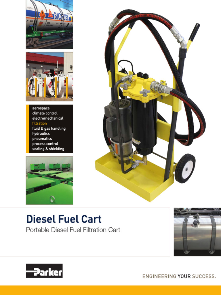 2300-DFC Diesel Fuel Cart NA Spreads SM | PDF | Diesel Engine | Pump