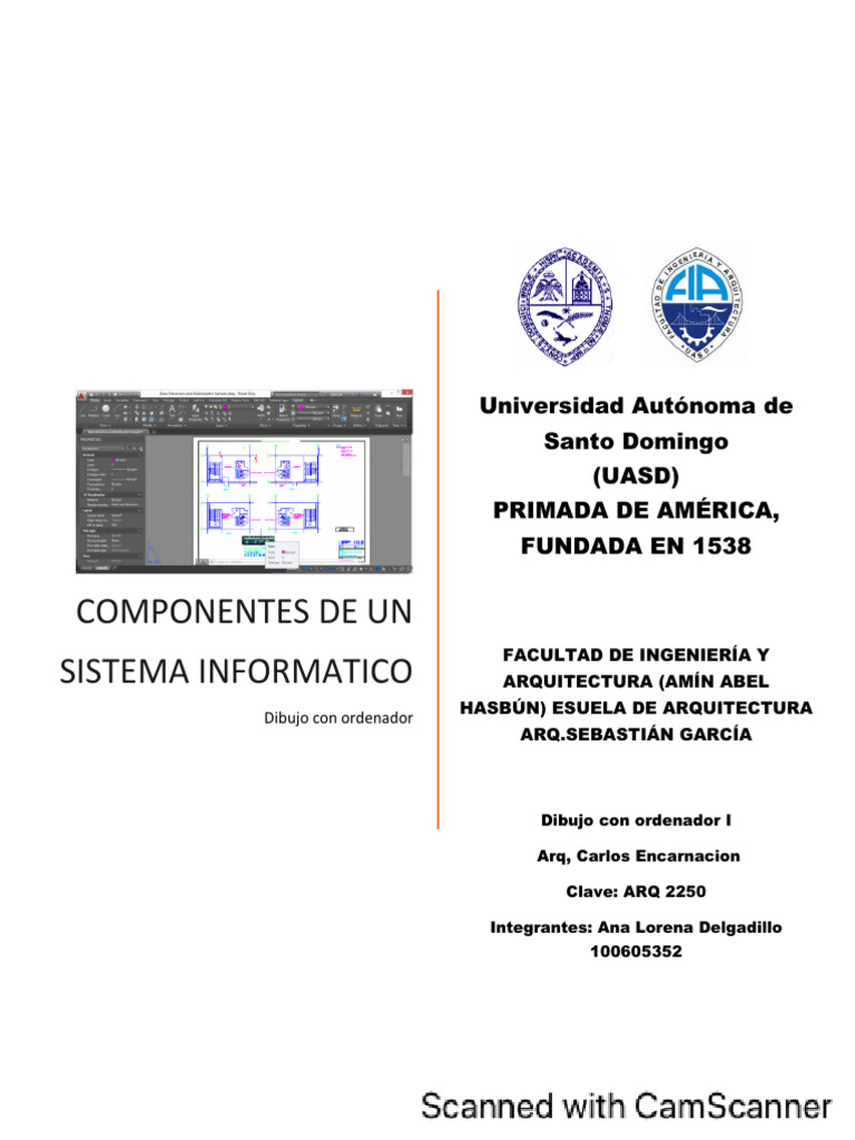 Componentes De Un Sistema Informático Pdf
