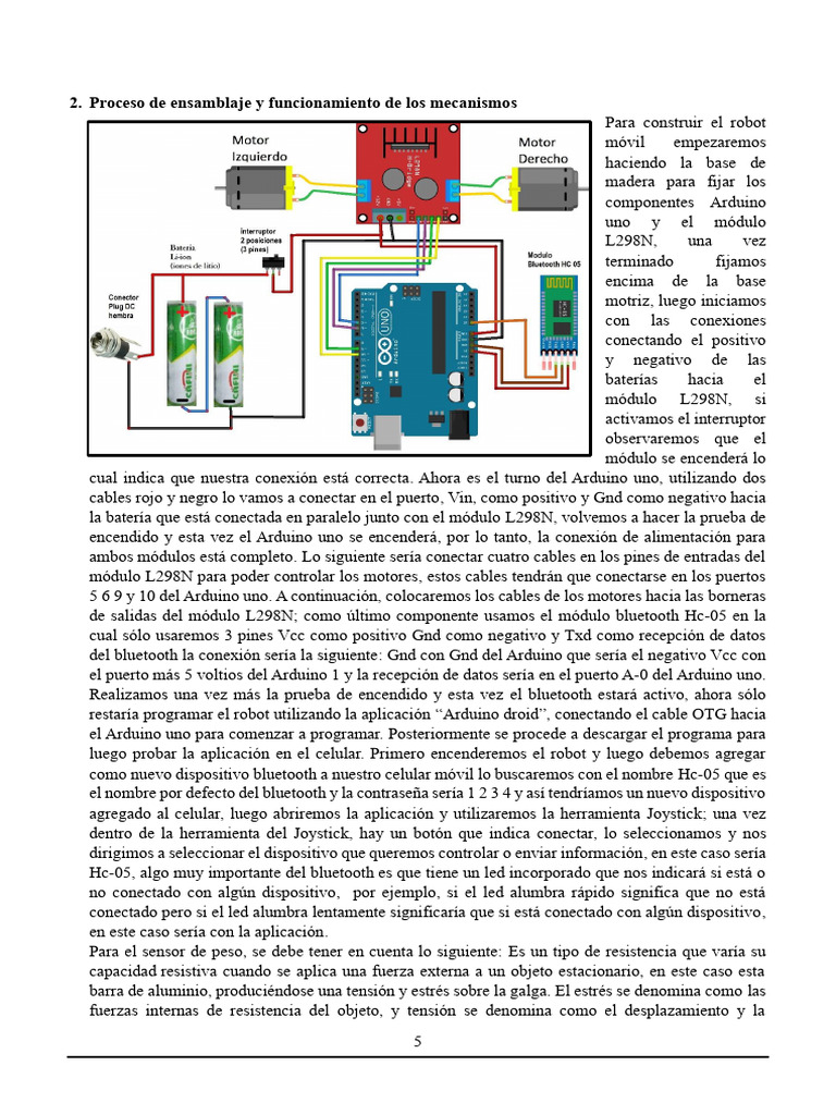 Proyecto U 5 | PDF | Arduino | Diodo emisor de luz