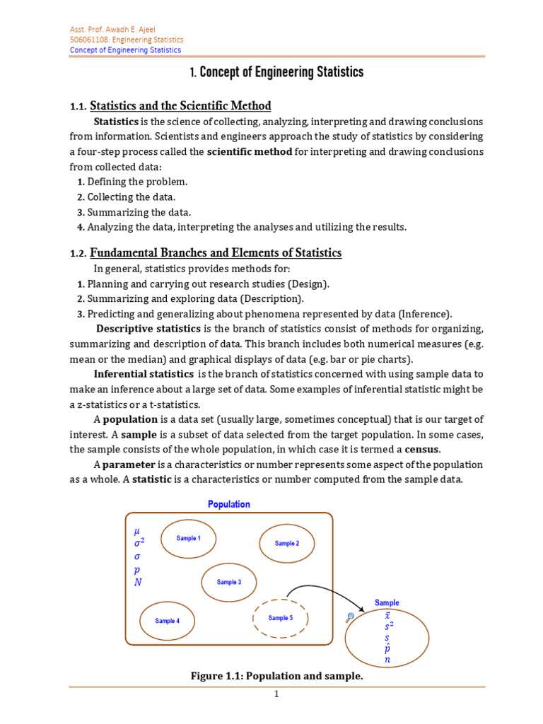 احصااالء | PDF | Statistics | Experiment