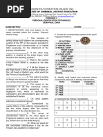 Henry Classification System With FBI Modifications | PDF | Fingerprint ...