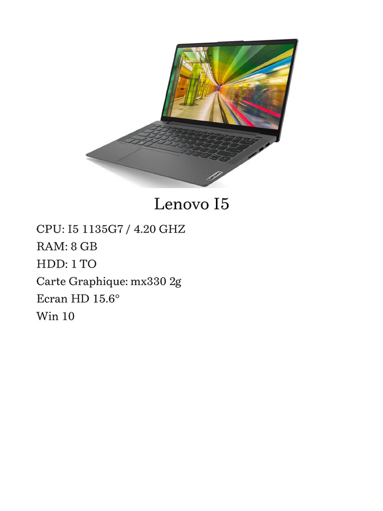 Lenovo I5 | PDF