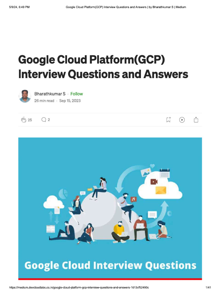 GCP | PDF