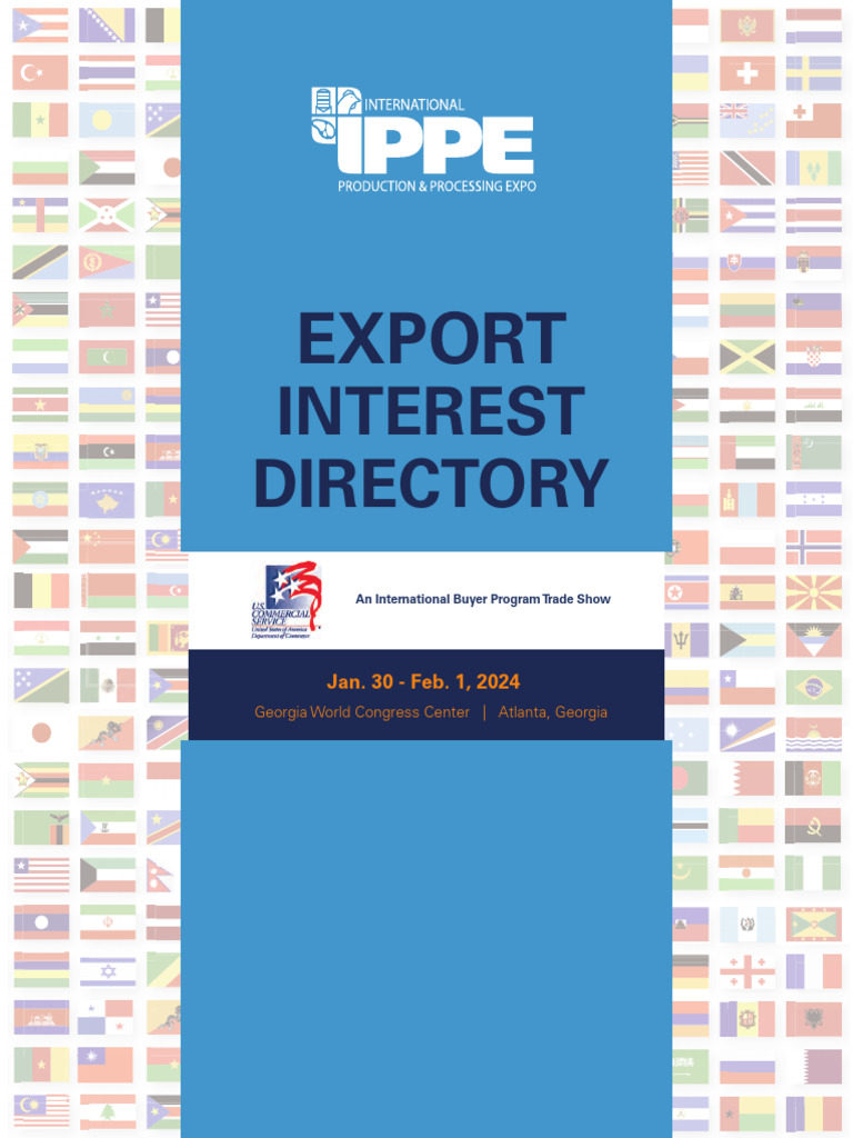 2024 IPPE Export Interest Directory | PDF