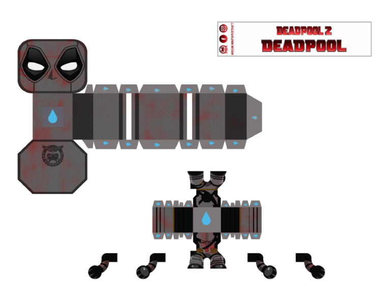 Deadpool Minipapercraft | PDF