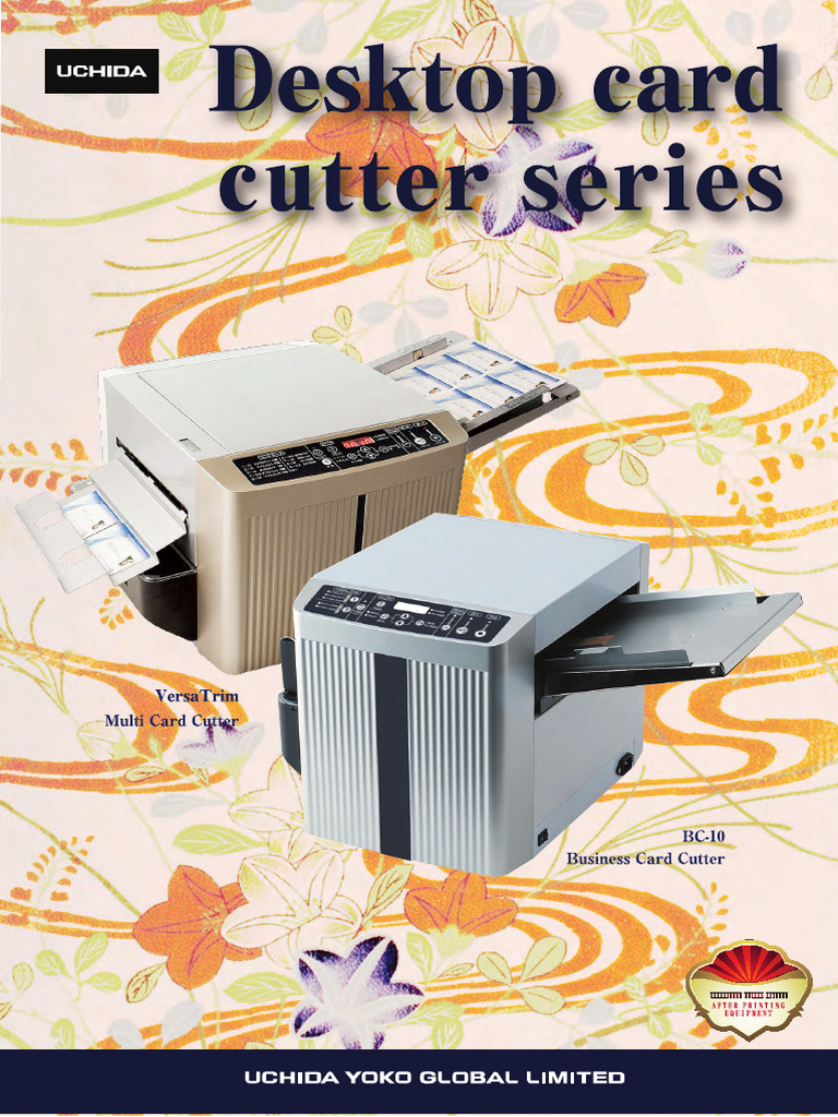 Desktop Card Cutter Series - Lite 1 | PDF