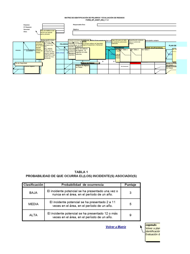 Matriz IPEC | PDF | Higiene Ocupacional | Arma química