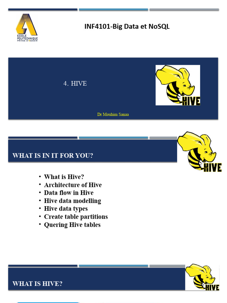 Hive | PDF | Data Type | Table (Database)