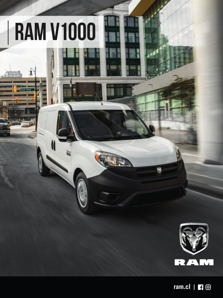 Especificaciones RAM V1000: Dimensiones y Rendimiento | PDF | Coche ...