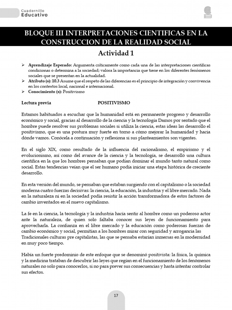 Interpretaciones Cientificas en La Construccion de La Realidad Social | PDF | Karl Marx | Sociedad