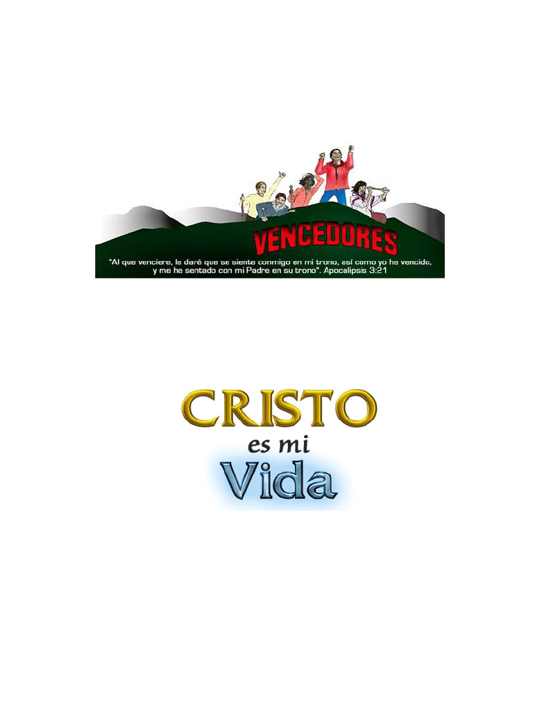 Cristo Es Mi Vida - Vencedores | PDF | Cristo (título) | Jesús
