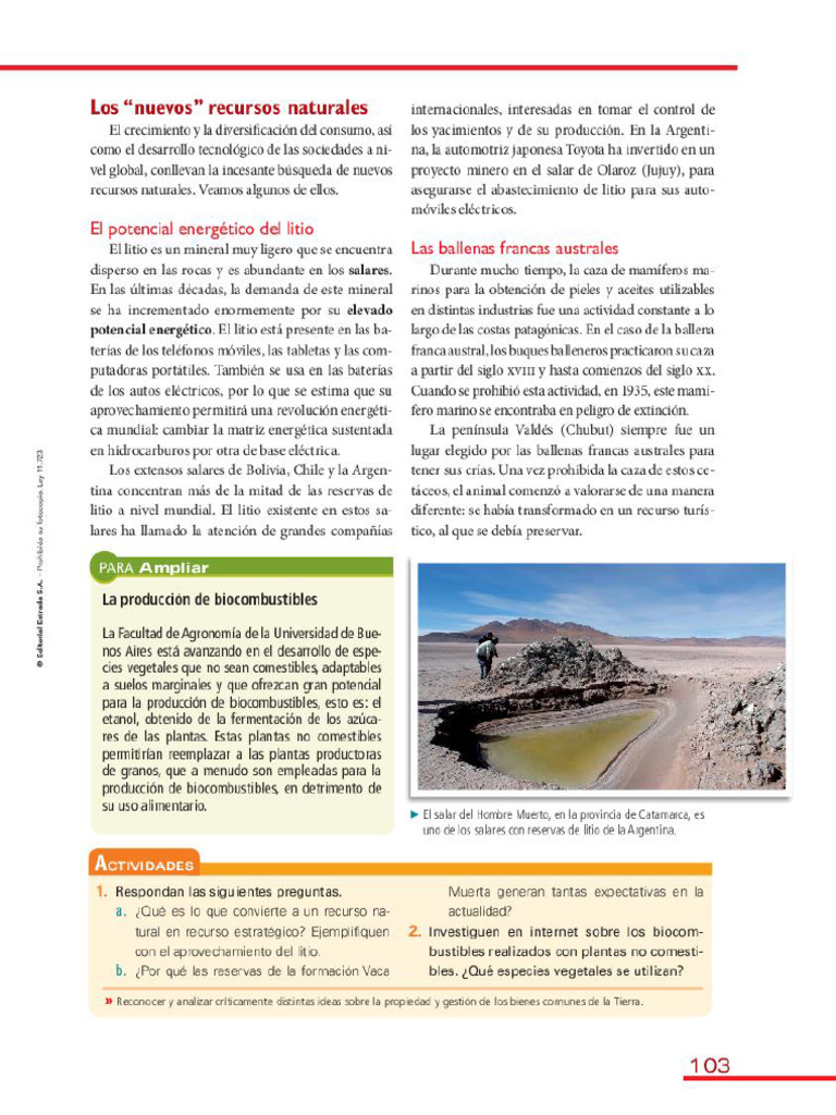 Geografia 3 Huellas | PDF