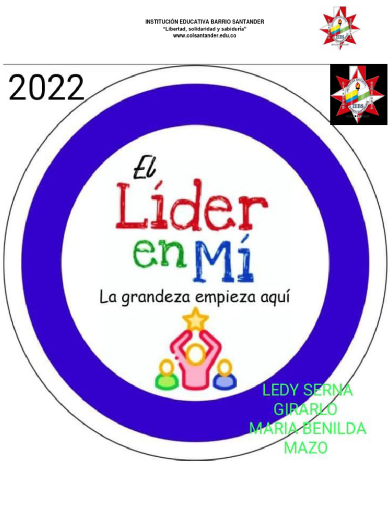 Proyecto "El Líder en Mí" en Educación | PDF | Liderazgo | Plan de estudios