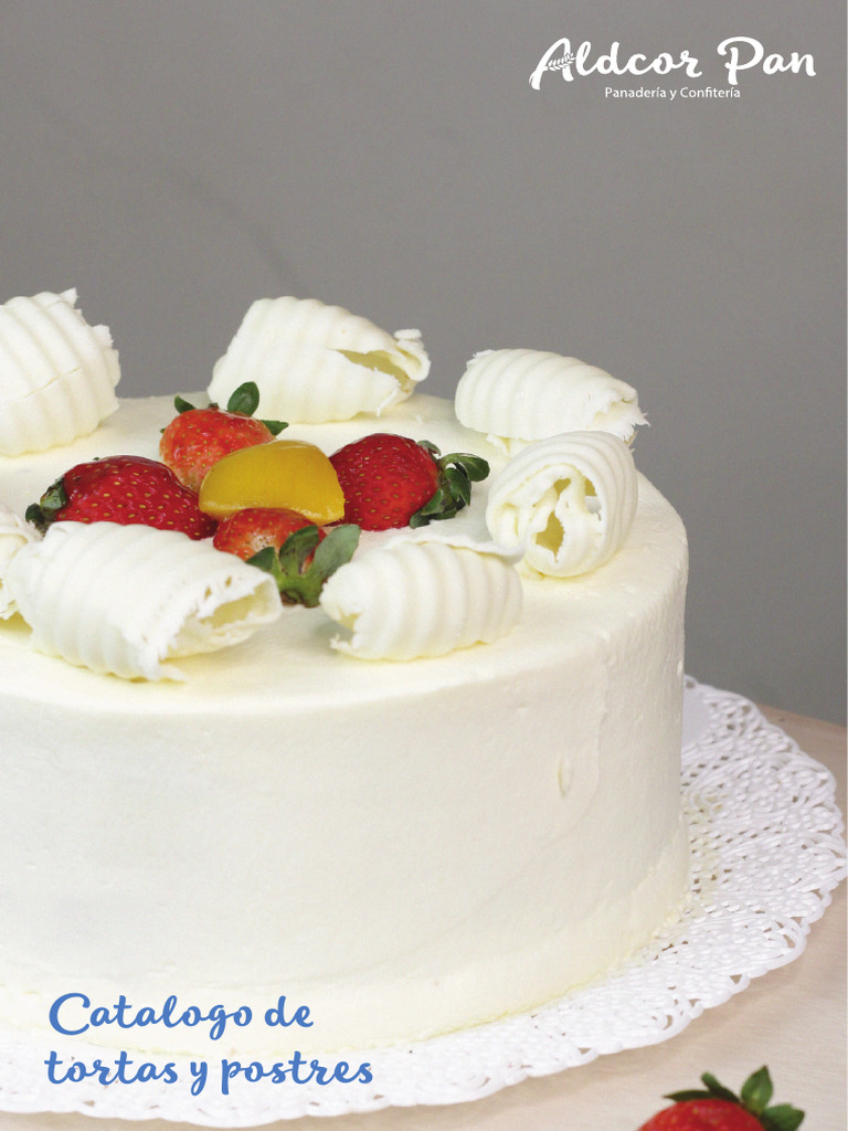Catálogo de Tortas y Postres | PDF | Postres | Crema