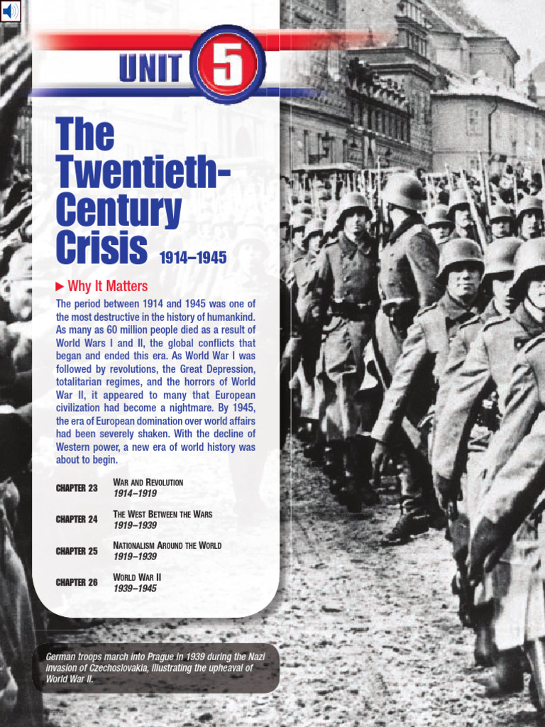 Twentieth Century Crisis: 1914-1945 | PDF | Austria Hungary | Mobilization