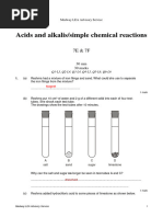 Grade 7 Chemistry Worksheet Acids and Alkalis | PDF | Ph | Acid