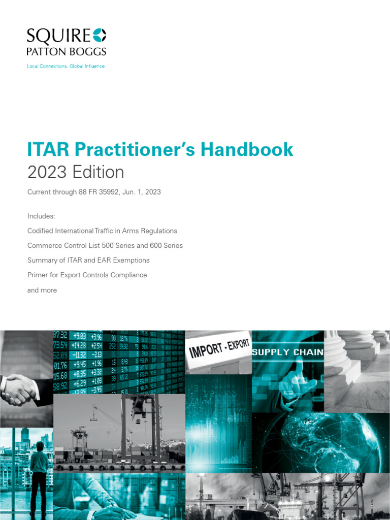 ITAR Practitioner’s Handbook 2023 | PDF