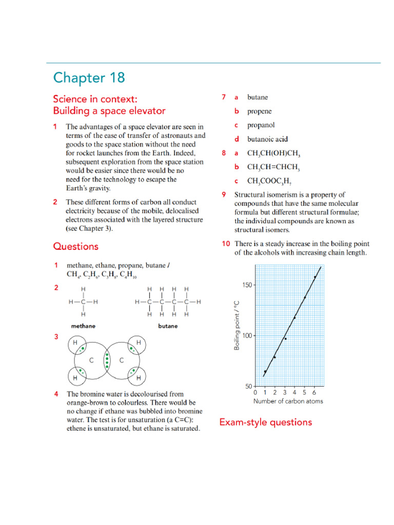 Chapter 18 Answer Key | PDF