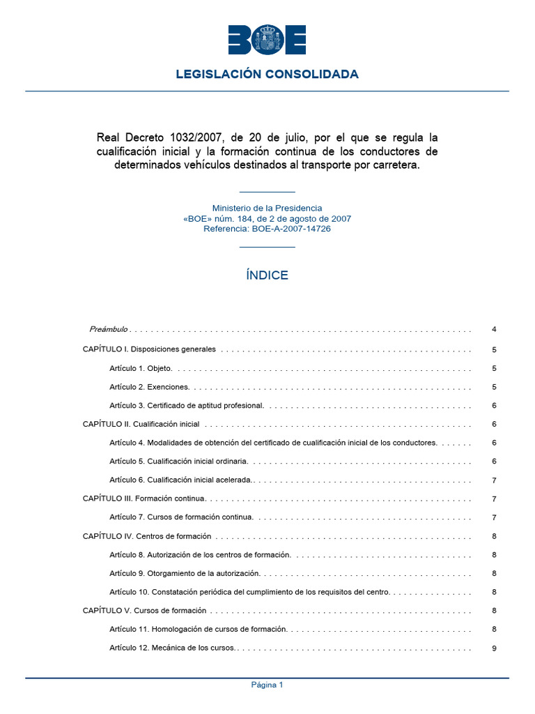 Cap Boe | PDF | Licencia de conducir | Transporte