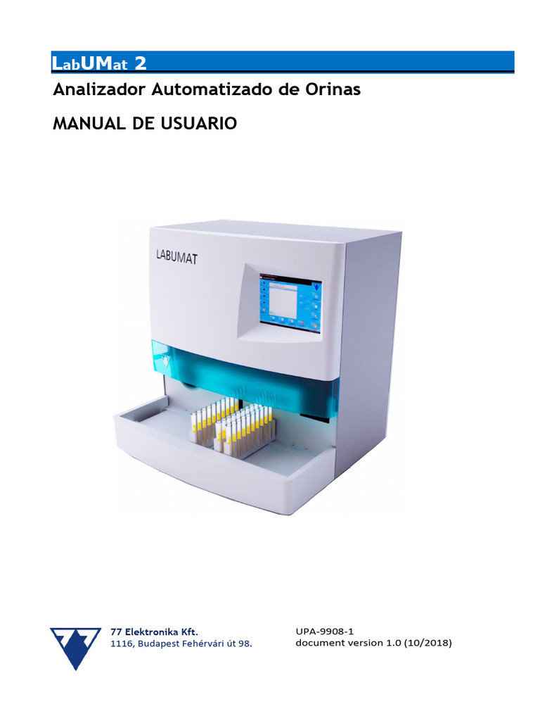 LabUMat2 - MANUAL de USUARIO | PDF | Laboratorios