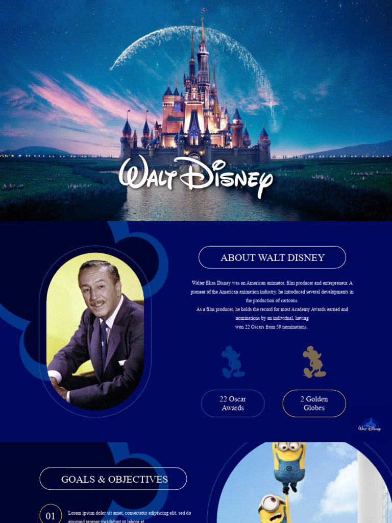 Walt Disney Template | PDF | Animation | Digital Distribution
