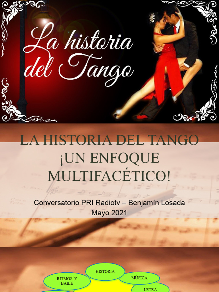 La Historia Del Tango (Conversatorio) | PDF | Musica Tango | Estilos de ...