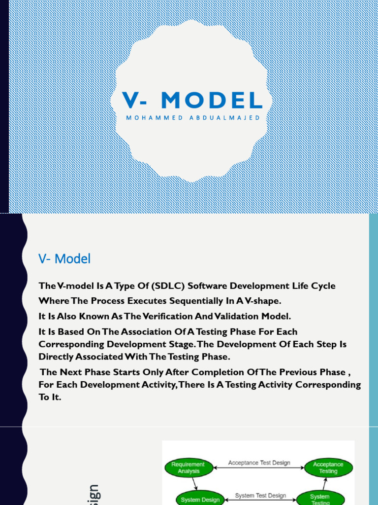 V Models | PDF | Systems Engineering | Software Engineering