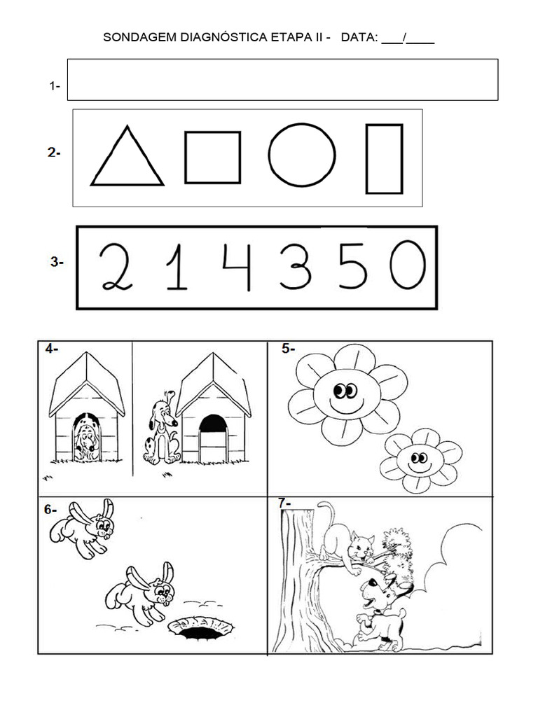 Sondagem Diagnóstica Etapa Ii | PDF