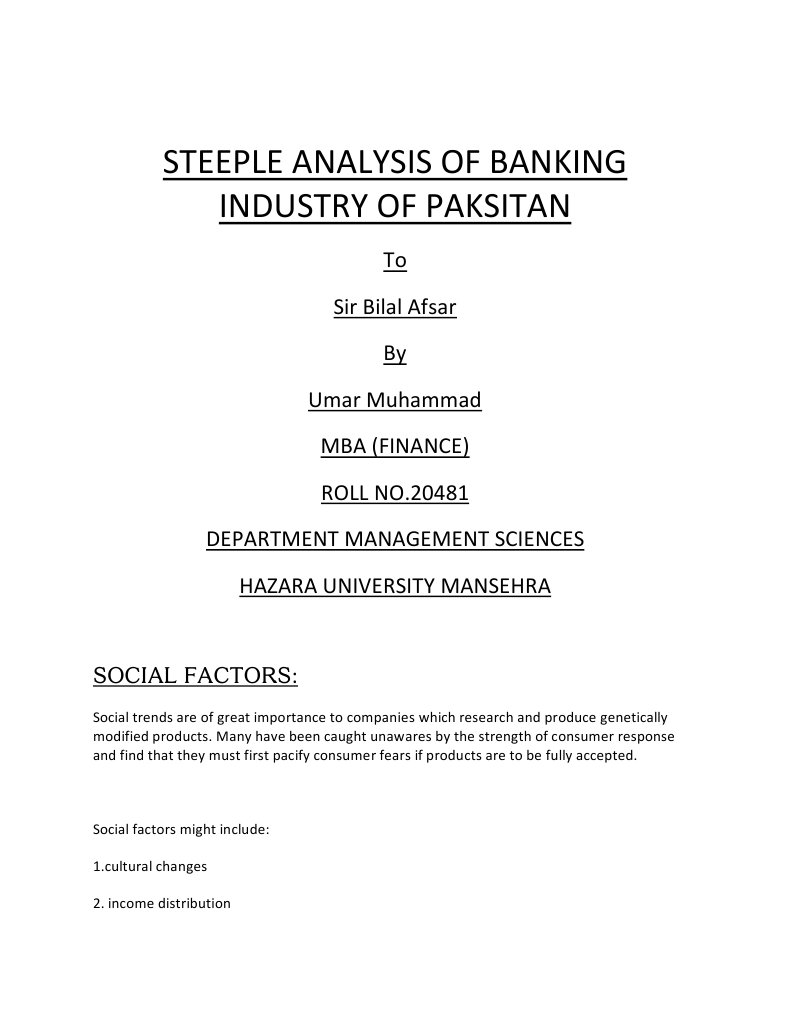 Steeple Analysis | PDF