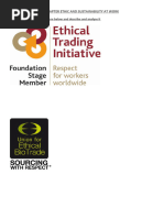 Joining the Ethical Trading Initiative | PDF | Supply Chain | Economies
