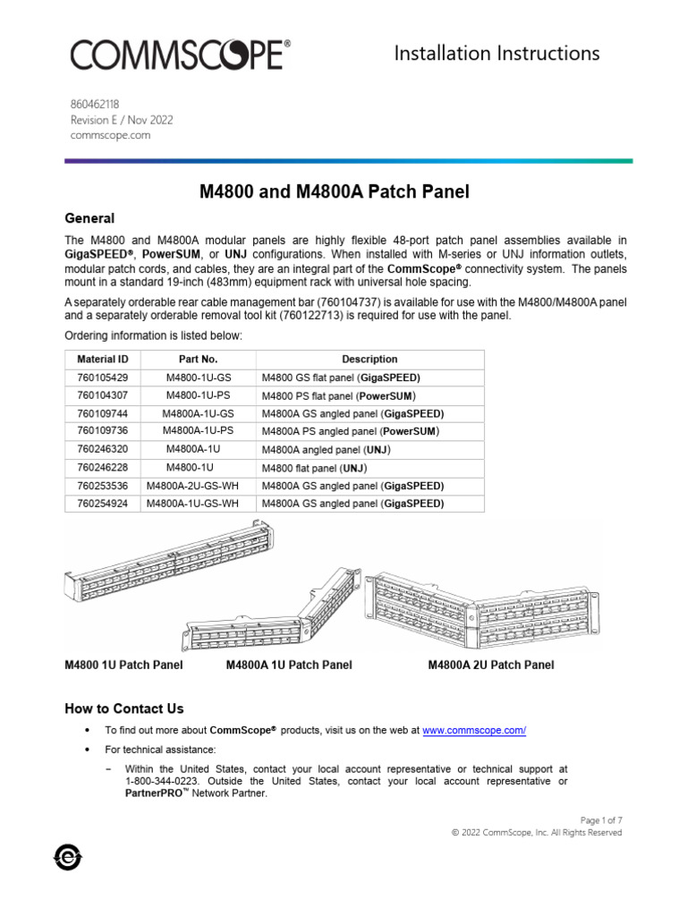 Jack Panel Installation Guide 2 | PDF | Screw | Equipment