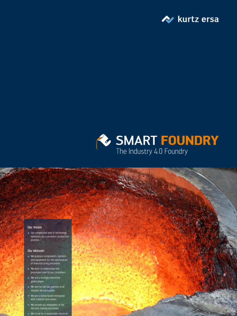 Kurtzersa Smart Foundry-Prospekt Engl | PDF | Foundry | Sustainability