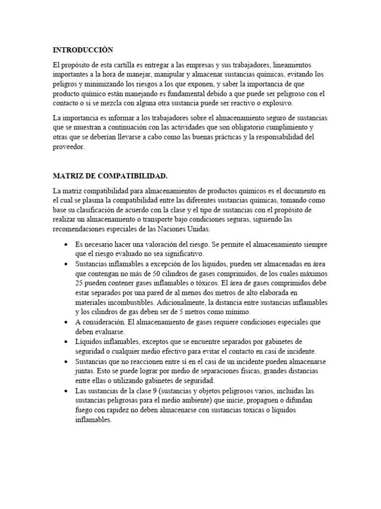 Actividad Riesgo Quimicos Luisa | PDF | Residuos | Sustancias químicas