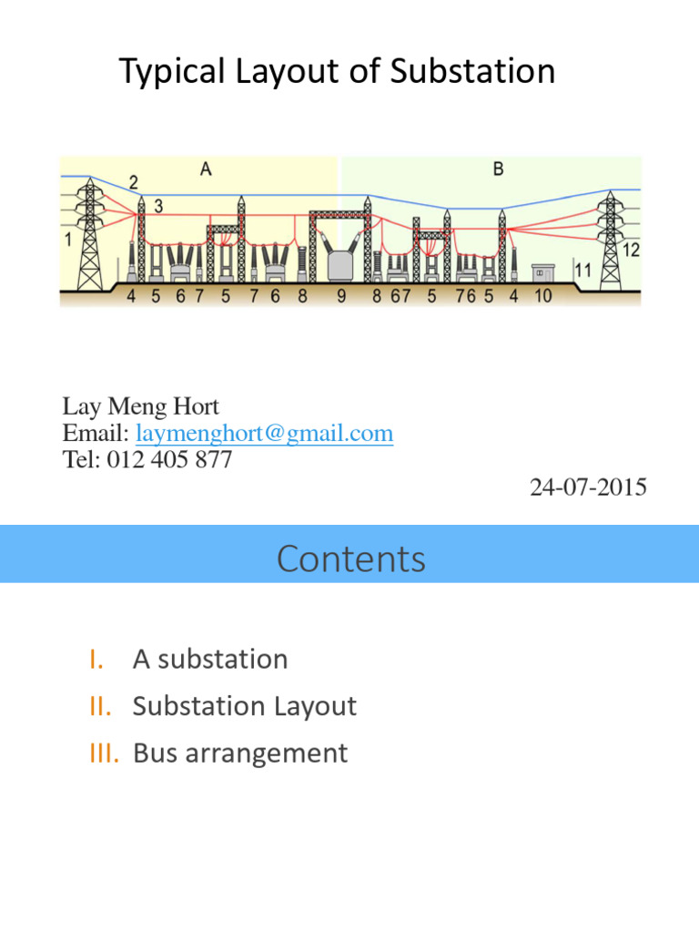 Introduction of Substation | PDF | Electrical Substation | Electrical ...