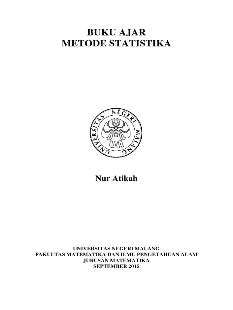 Buku Ajar Metode Statistika Dasar | PDF | Karier & Perkembangan | Sains & Matematika