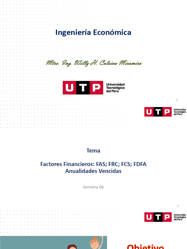 S06 - Factores Financieros Basicos - Fas - FRC - FCS - Fdfa | PDF | Dinero | Economias