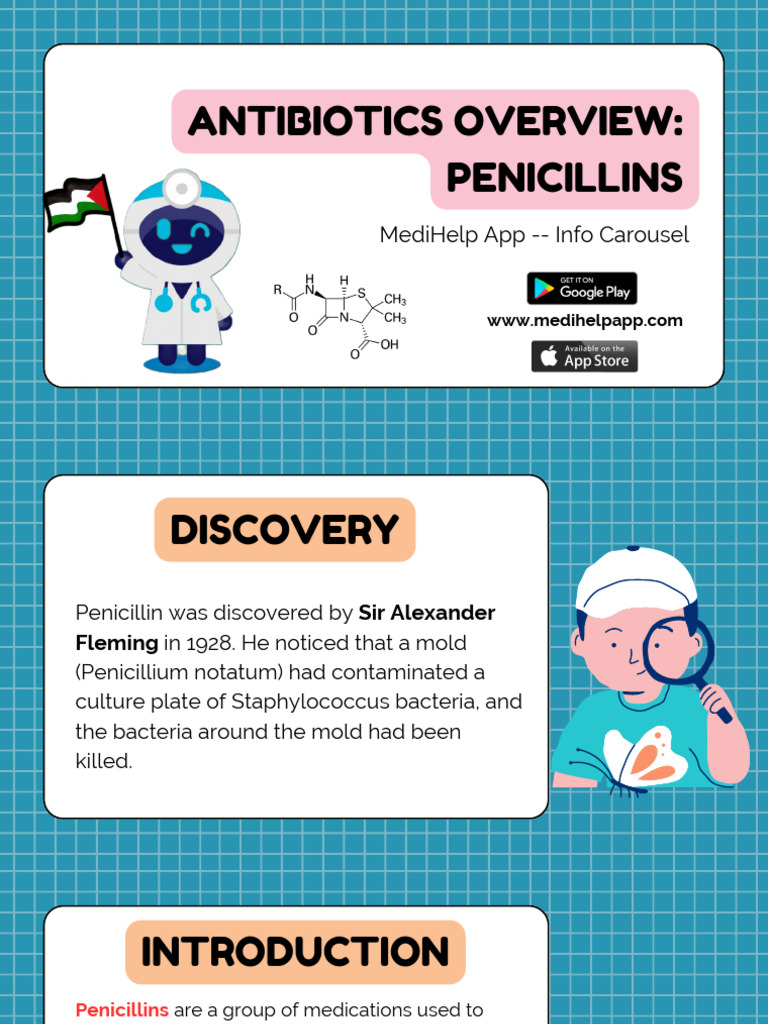 Antibiotics Overview - Penicillins | PDF | Penicillin | Clinical Medicine